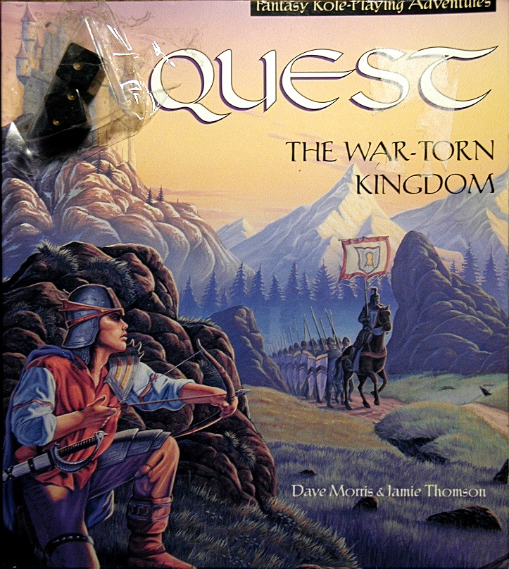 Computer Game Museum Display Case - Quest #1: The War-Torn Kingdom
